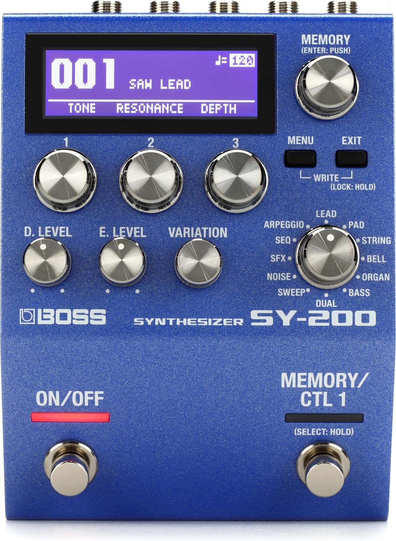 Amazon.com: Boss SY-1 Guitar Synthesizer Pedal : Musical Instruments