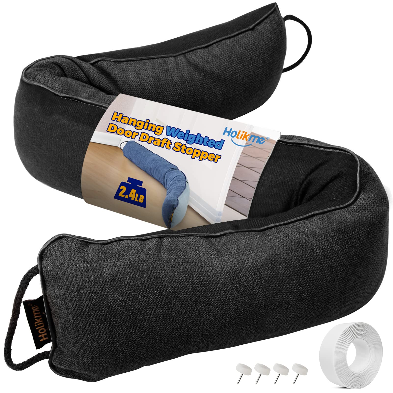 Buy Holikme Weighted Door Draft Stopper 36inch, Heavy Duty Under Door ...