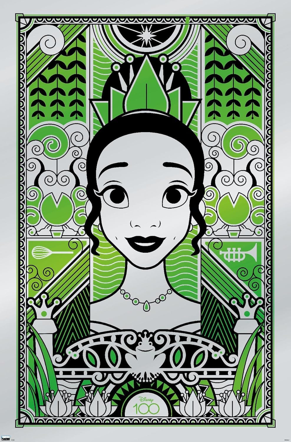 Amazon.com: Trends International Disney 100th Anniversary - Deco-Luxe ...