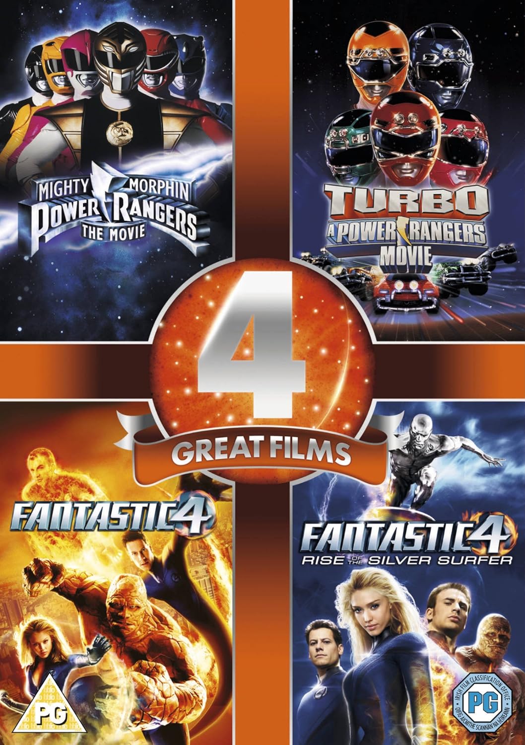 Power Rangers Fantastic 12 Four Pack [Edizione: Regno Unito] [Import ...