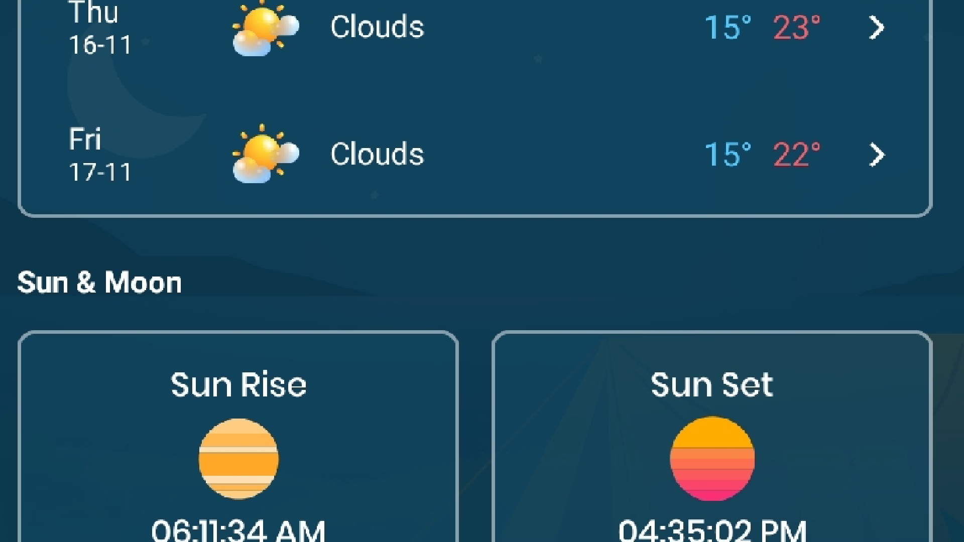 Weather Forecast Super Professional - App on Amazon Appstore
