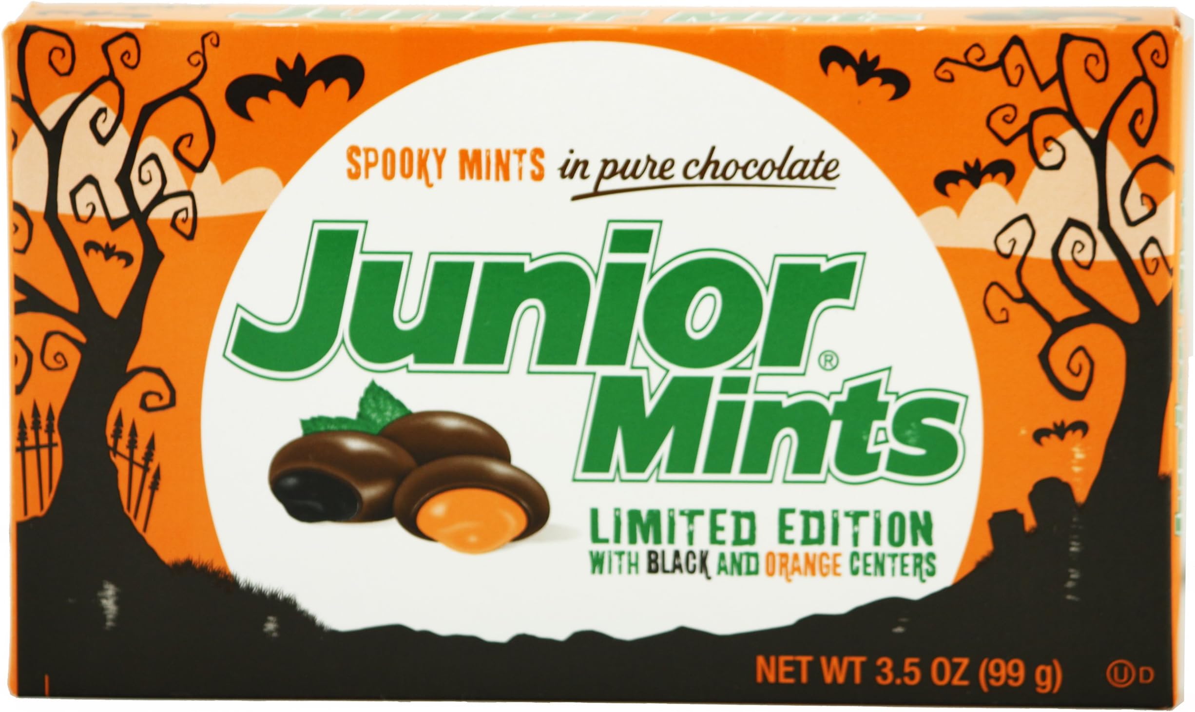 Amazon.com : JUNIOR MINTS - LIMITED EDITION SPOOKY MINTS w/ Black and ...