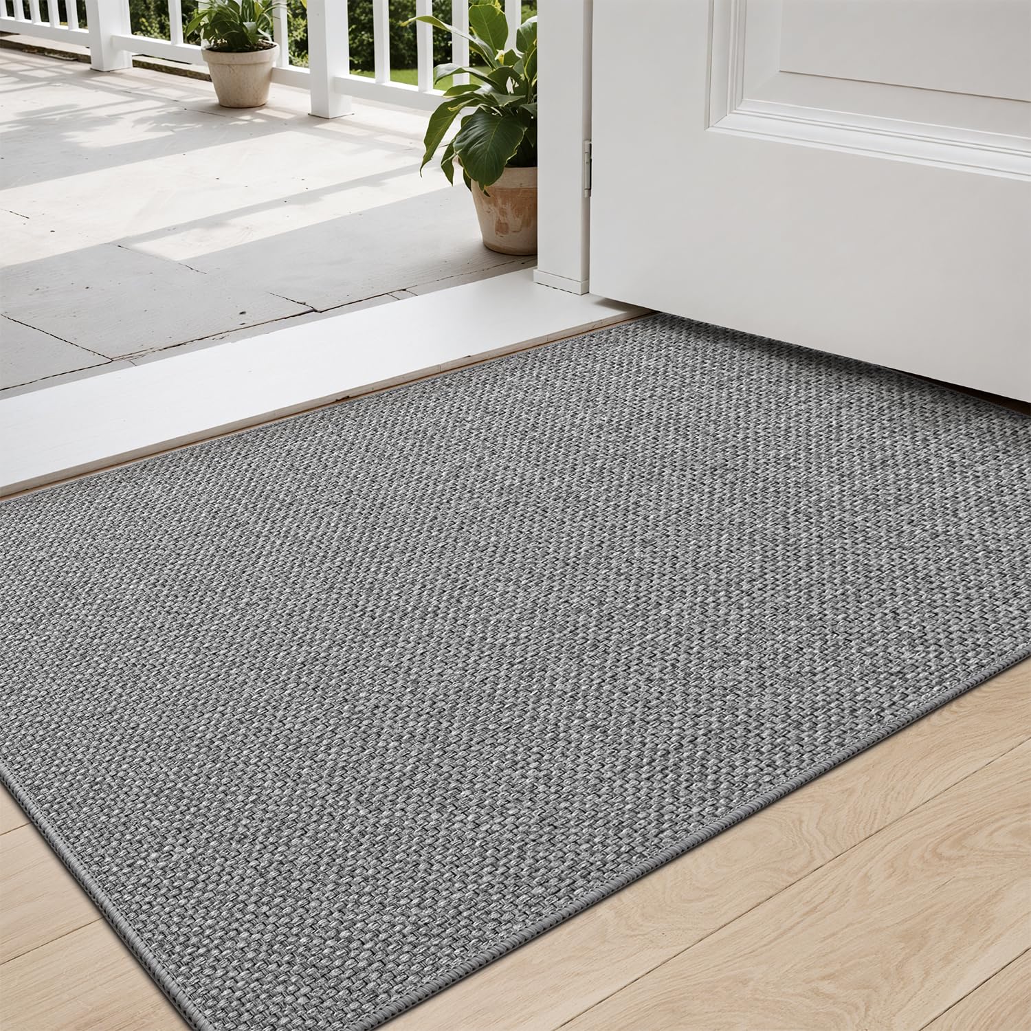 DEXI Door Mat 44 x 75 cm, Doormat Indoor Non-slip Dirt Trapper ...