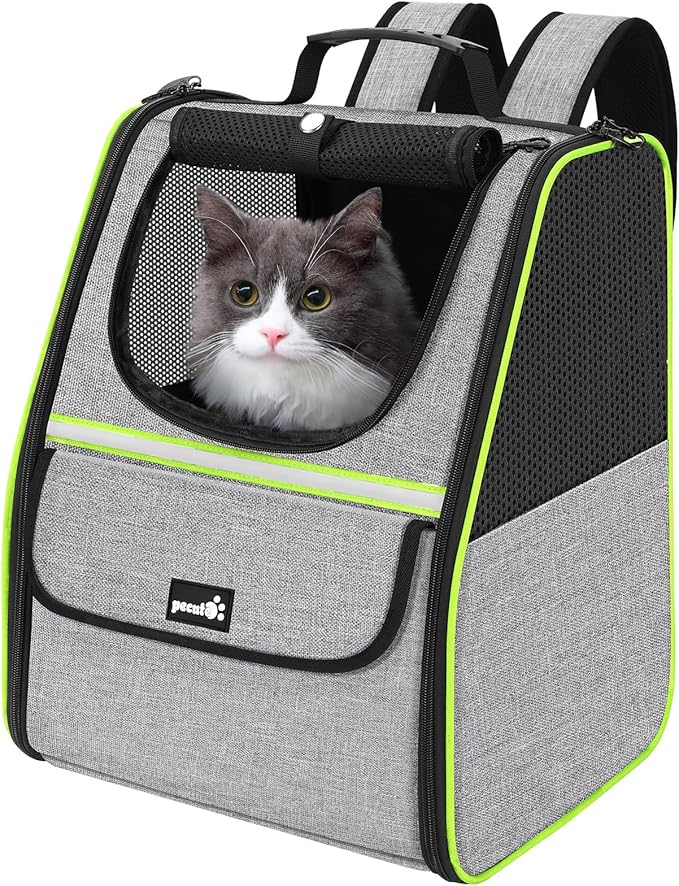 Pecute Sac Transport Chat, Sac à Dos Transport Chat et Chien Filet ...