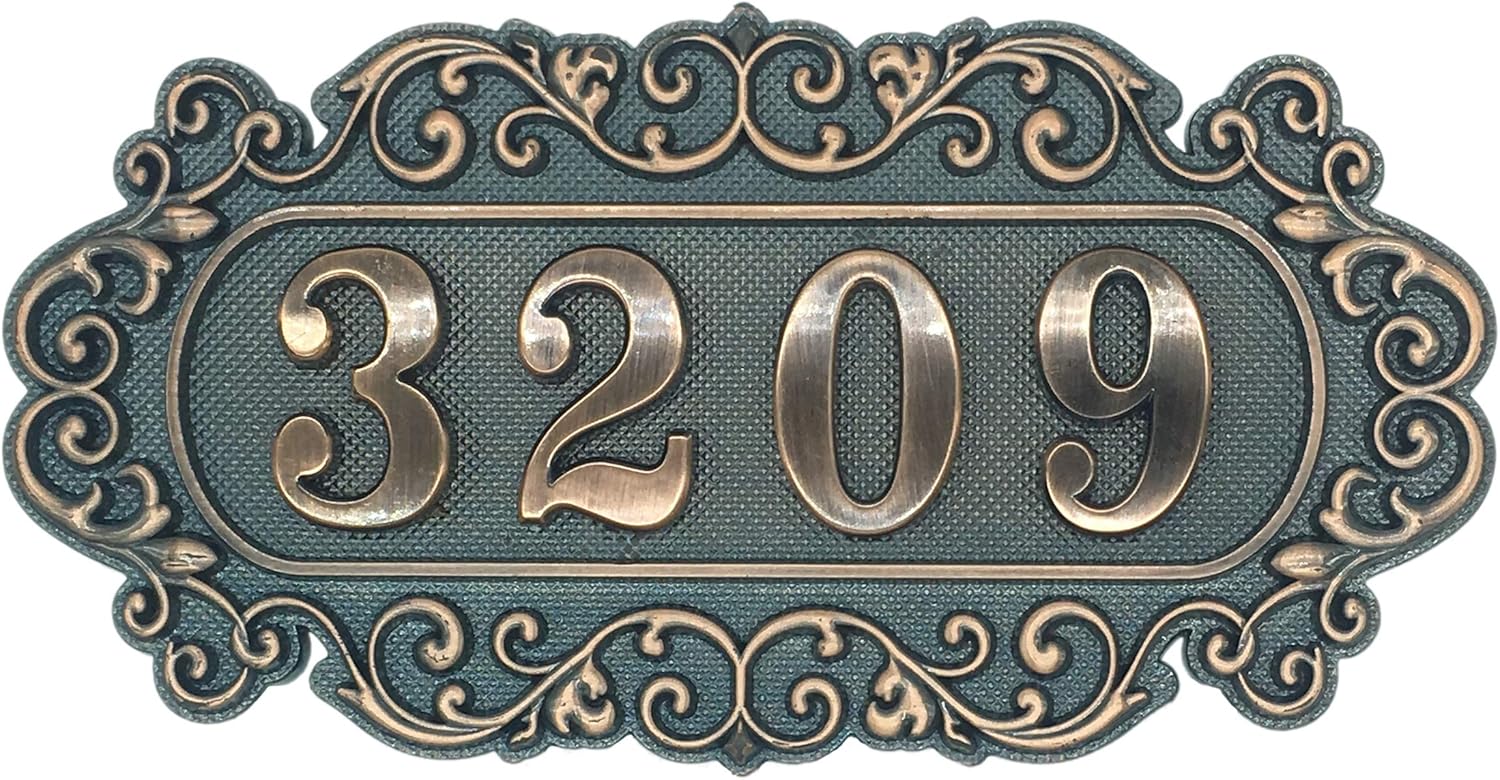 Amazon.com: Door Number Plate for Hotel, Apartment, Office, Students ...