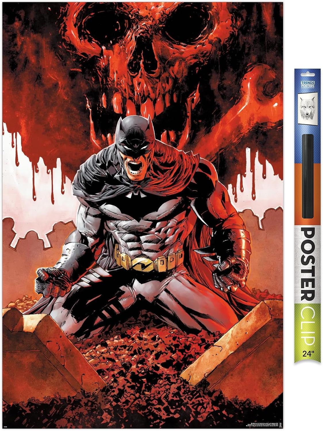 Amazon.com: Trends International DC Comics Batman - Batman with Bones ...