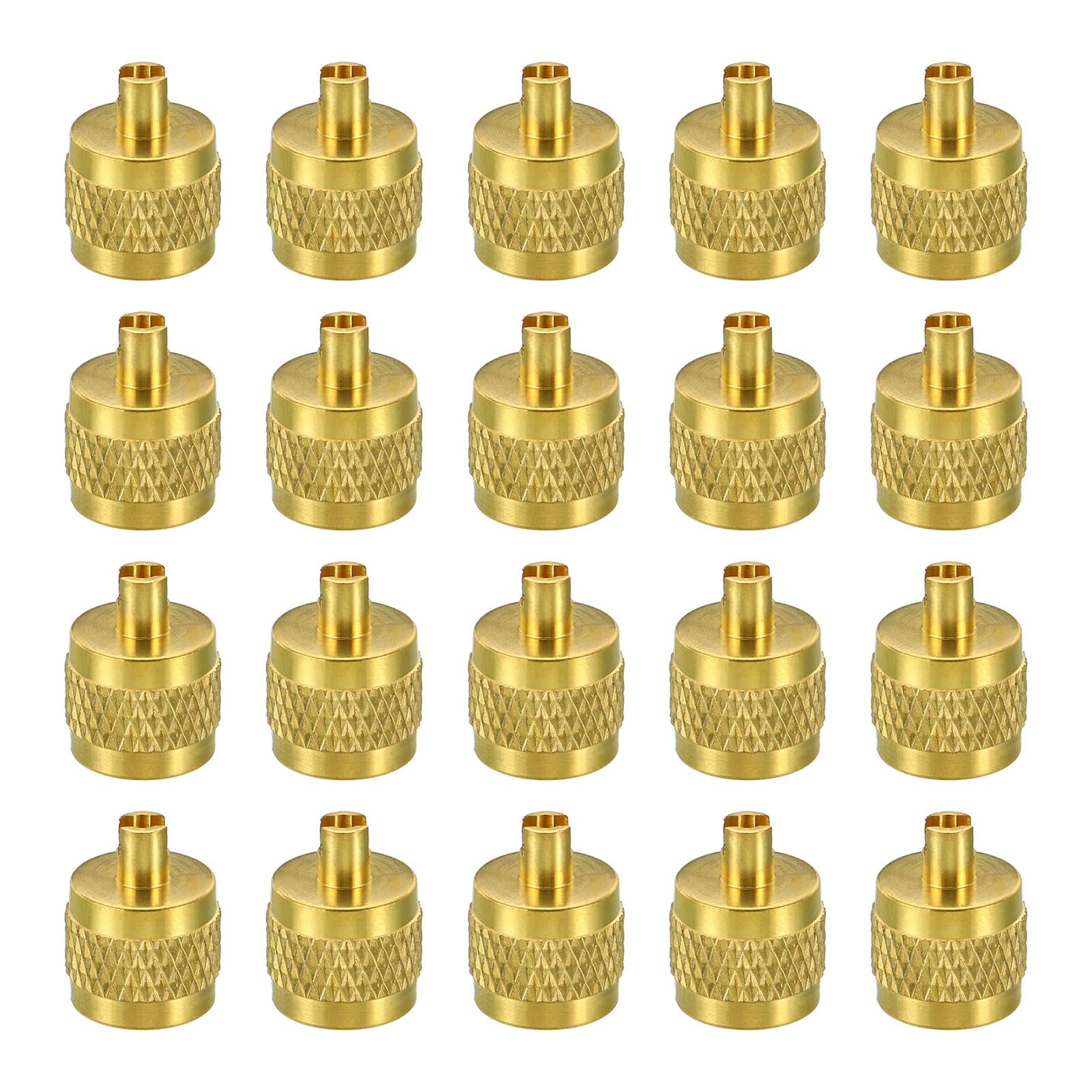 Amazon.com: PATIKIL 1/4" SAE Service Access Valve Caps, 20 Pack ...