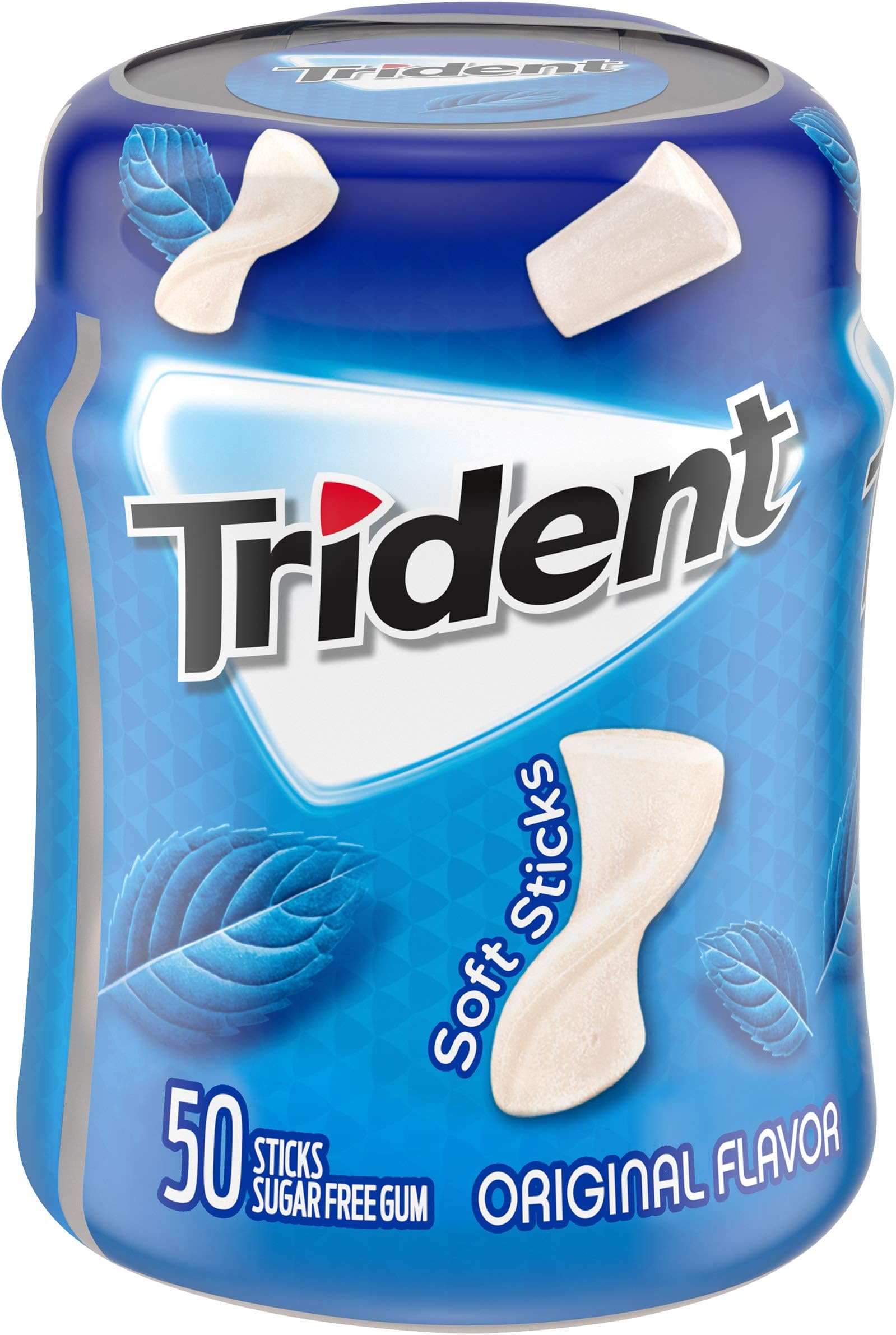 Amazon.com : Trident Vibes Tropical Beat Sugar Free Gum, 40 Count, Pack ...