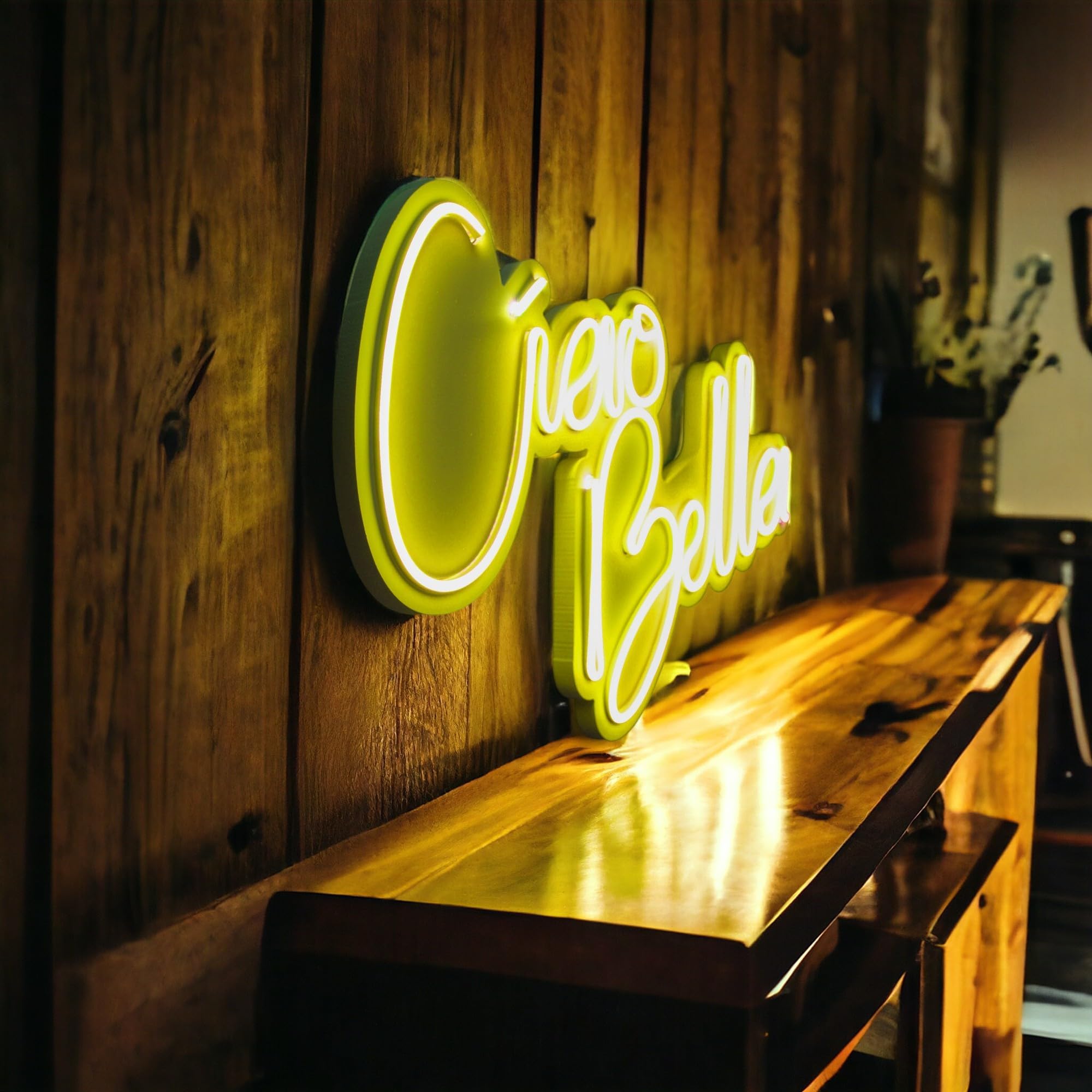 Artlast Stay Golden Neon Sign Yellow Stay Gold Neon Light Quote LED ...