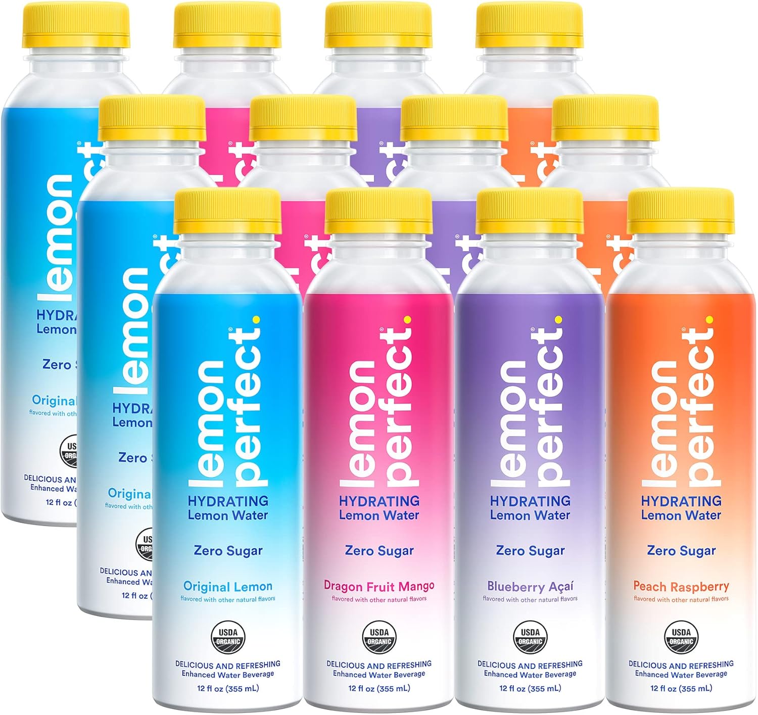 Lemon Perfect, Hydrating Organic Lemon Water, Zero Sugar, Flavored ...