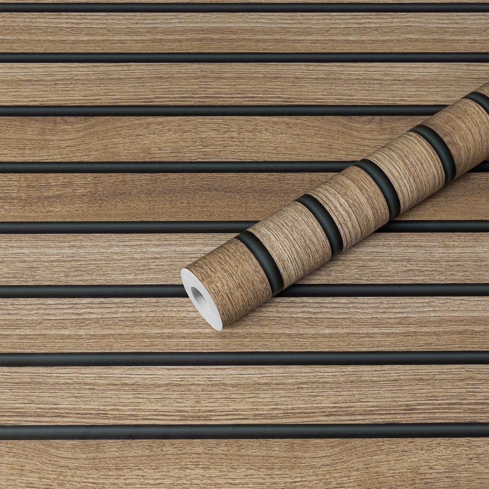 Hode Papier Adhesif pour Meuble Bois 44x300cm, Papier Peint Adhesif ...