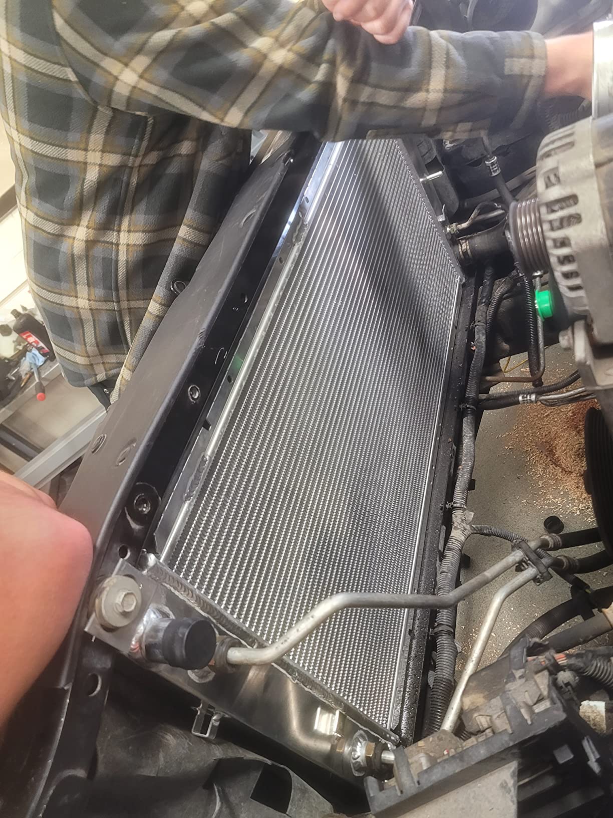 $43/mo - Finance LUXERAD 3 Row Full Aluminum Radiator with Shroud Fan ...