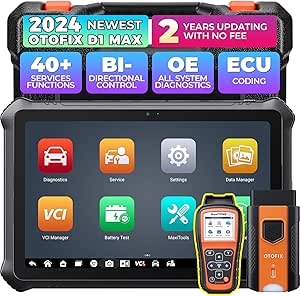 Amazon.com: OTOFIX D1 Max with TireGo808:[2024 New Upgraded],2 Years Update,ECU Programming ...