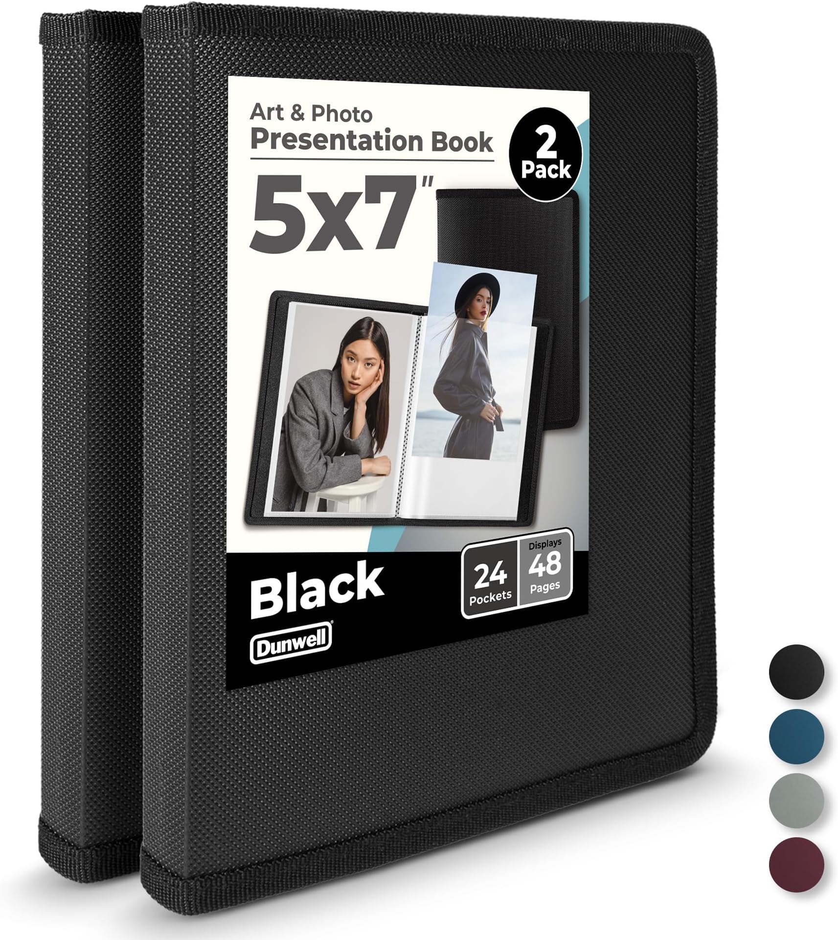 Amazon.com: Fintie Photo Album 5x7 Photos - 52 Photos Small Mini ...