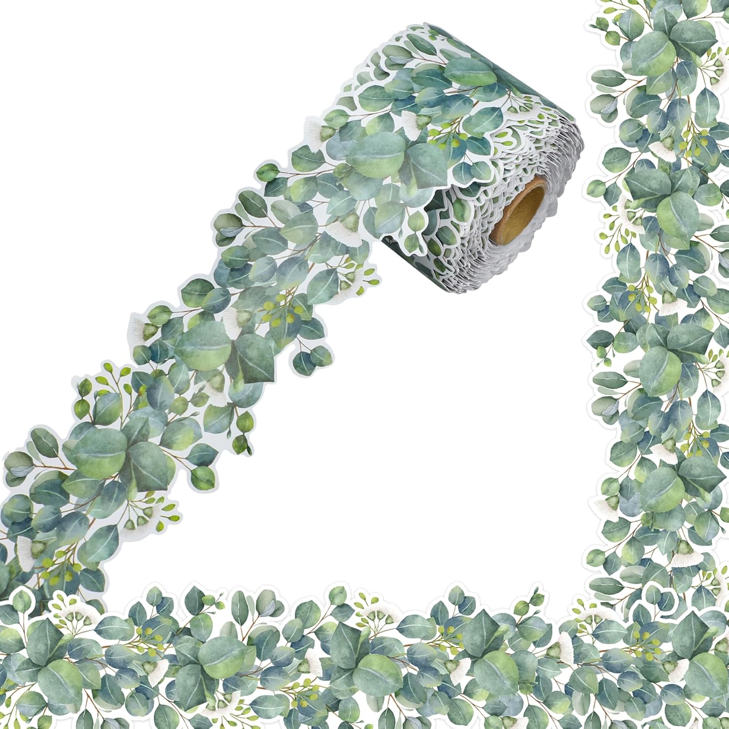 Amazon.com: 82Ft Eucalyptus Bulletin Board Border Eucalyptus Classroom ...