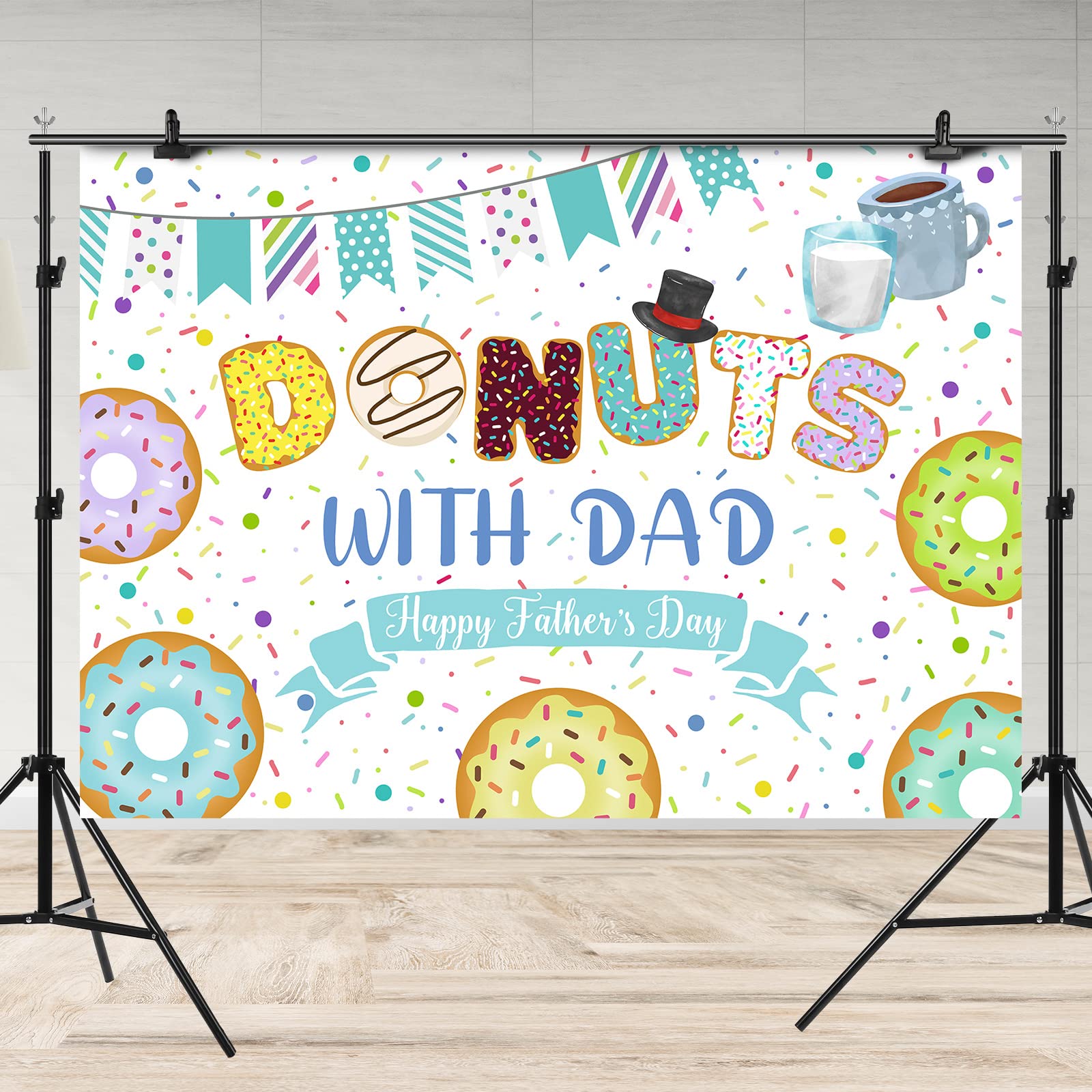 Donuts With Dad Banner