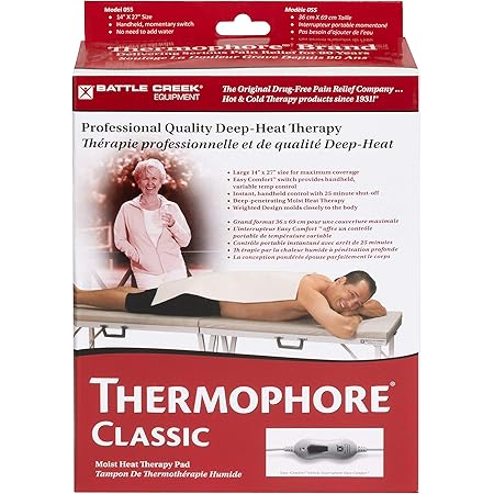 Amazon.com: Thermophore Classic Moist Heating Pad Size Medium 14" x 14 ...