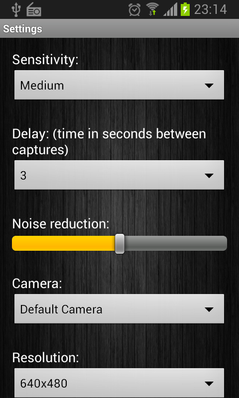 Motion Detector - App on Amazon Appstore
