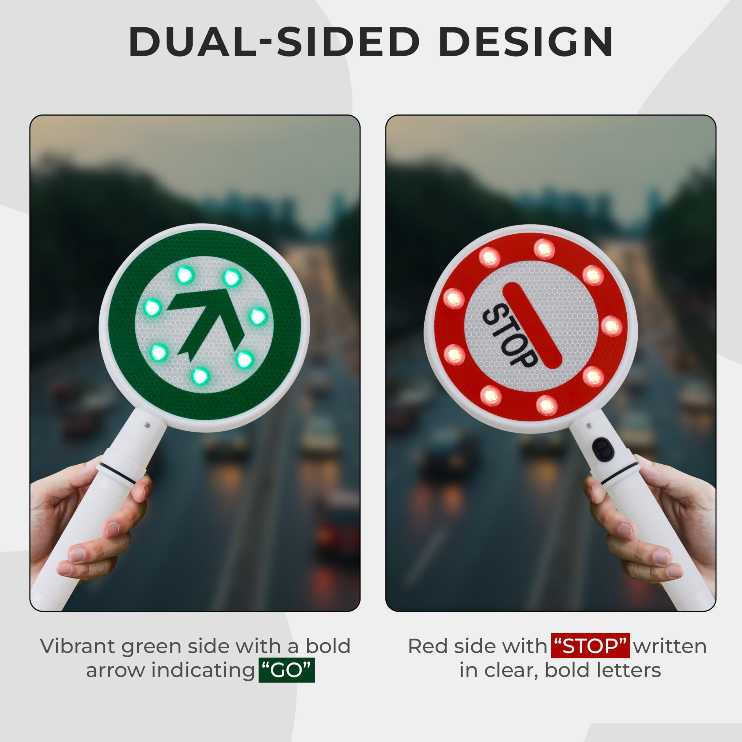 Road Signs For Battery Operated Lights