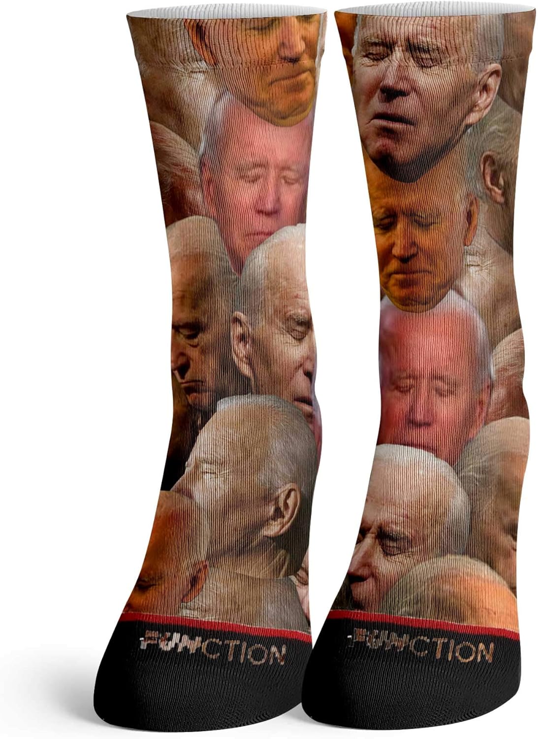Amazon.com: Function - Joe Biden Sleeping Collage Funny Fashion Socks ...