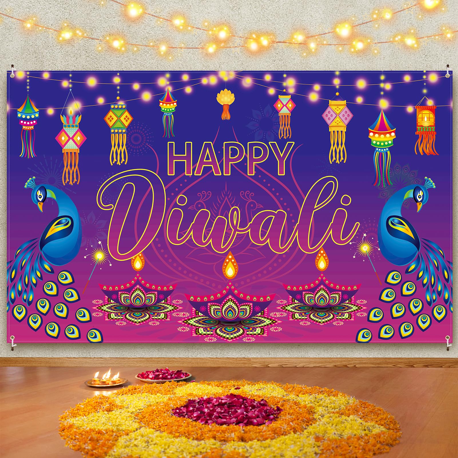 Diwali Banner Background