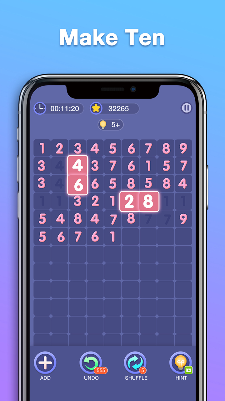 Match Ten - Number puzzle - App on Amazon Appstore