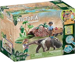 Amazon.co.jp: Playmobil Wild Topia Anteater Protection (2023) 71012 ...