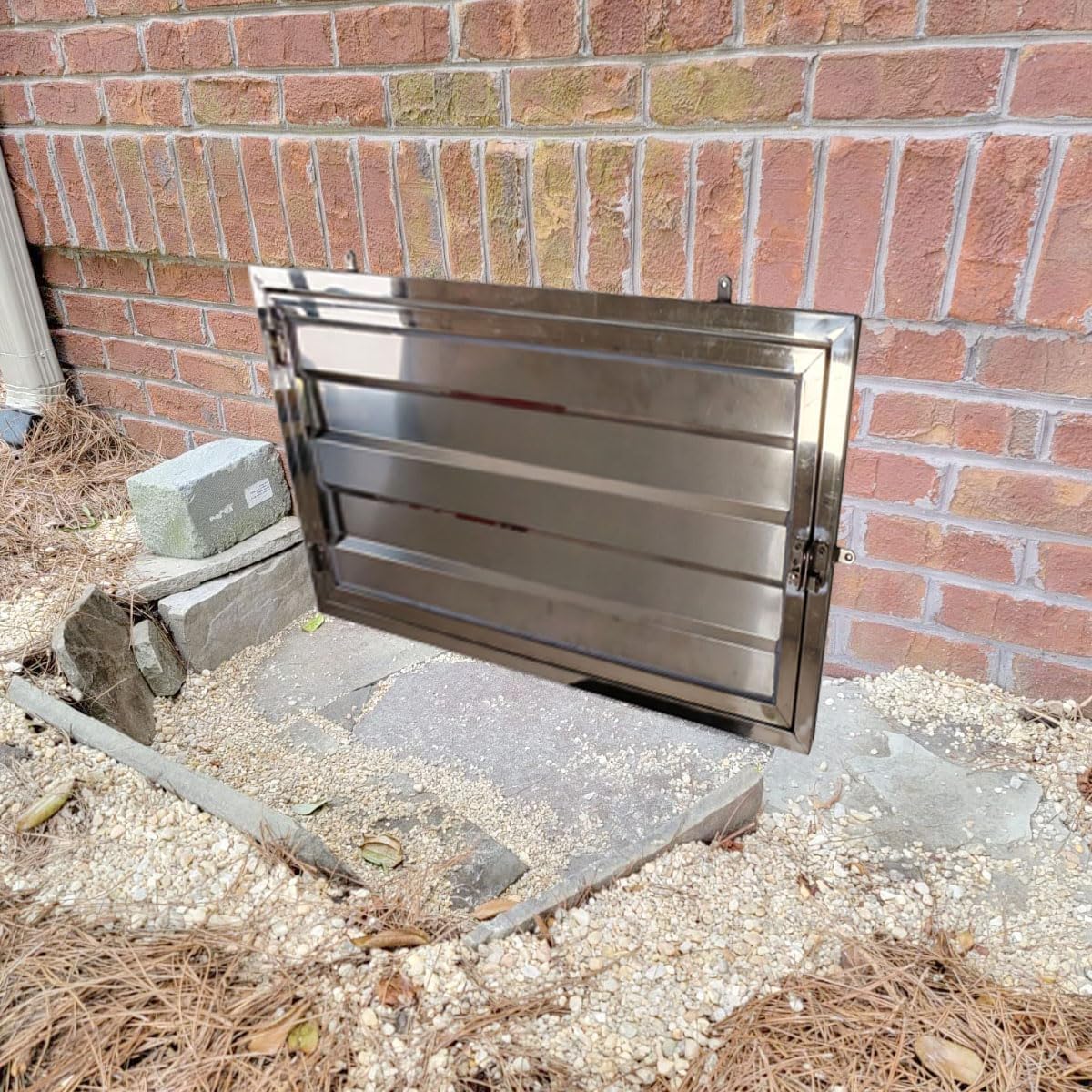 Amazon.com : 36" X 24" / 32" X 16" Stainless Steel Crawl Space Door ...