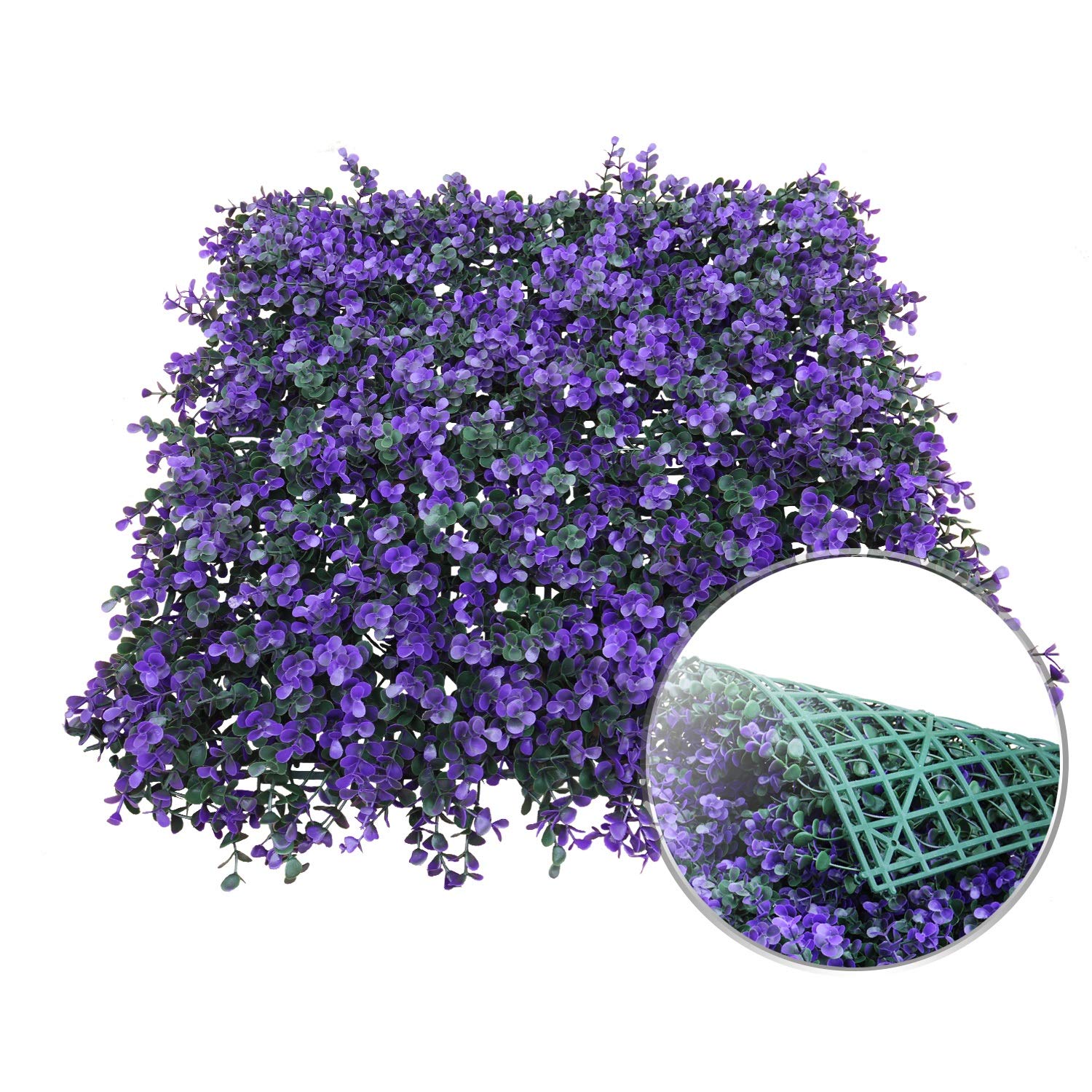 Snapklik.com : Patio Paradise 6pcs 20"x20" Artificial Purple Lavender ...