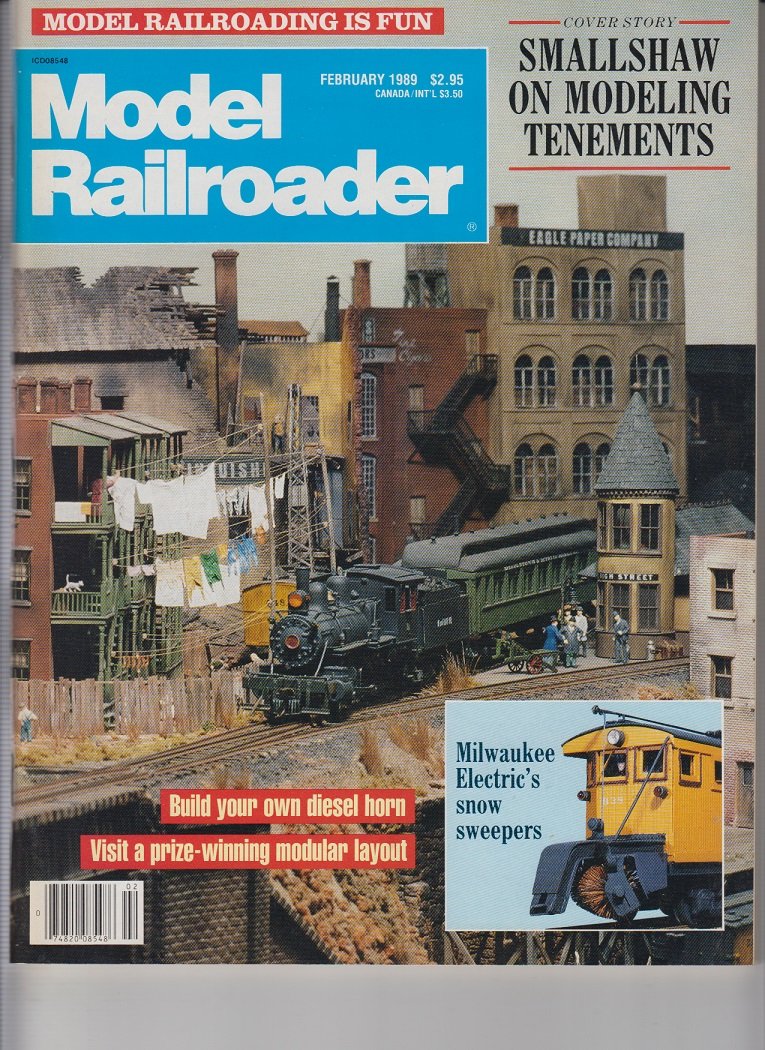 Model Railroader (February 1989): Model Railroader Magazine: Amazon.com ...