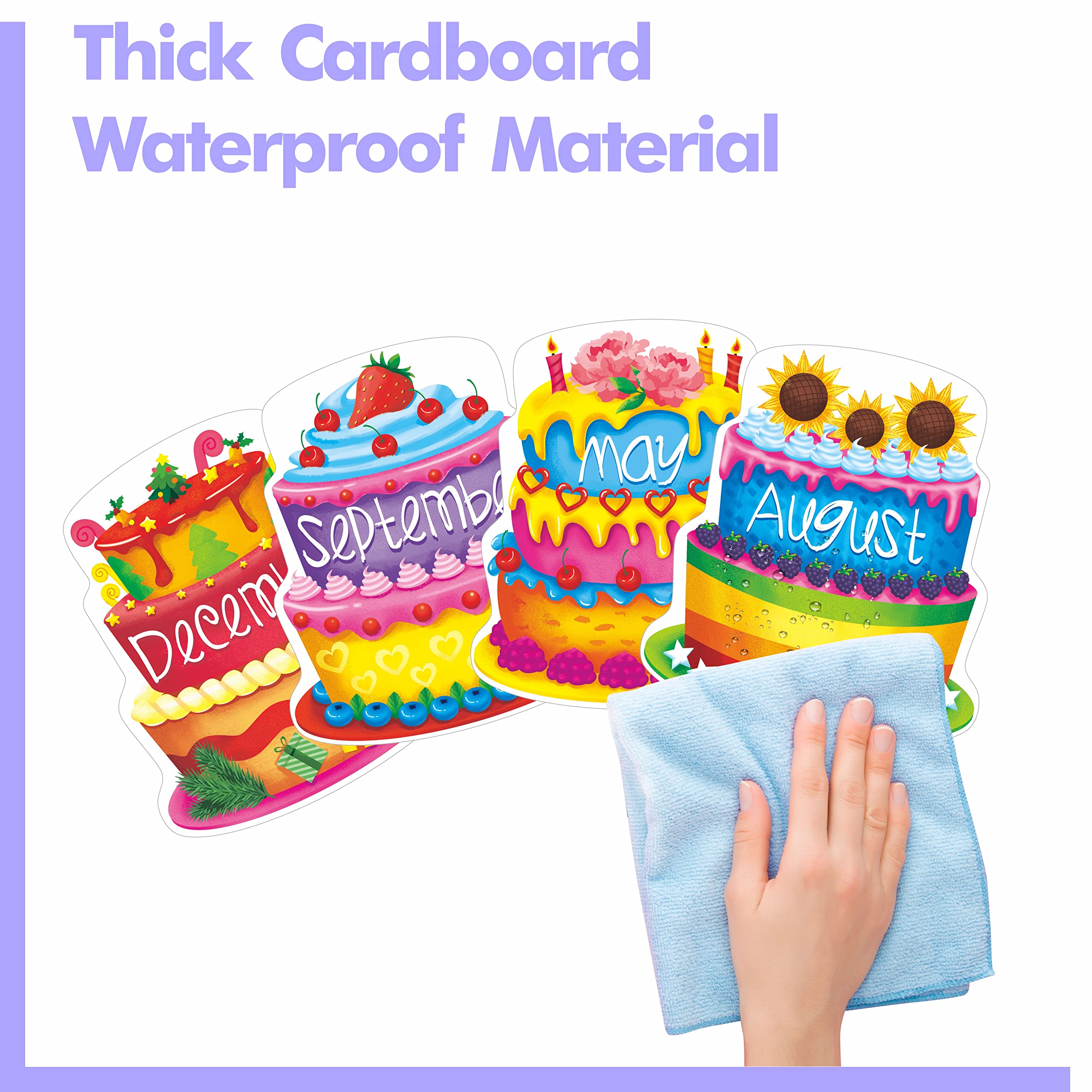 Snapklik.com : 39 PCS Happy Birthday Bulletin Board Set, Colorful ...
