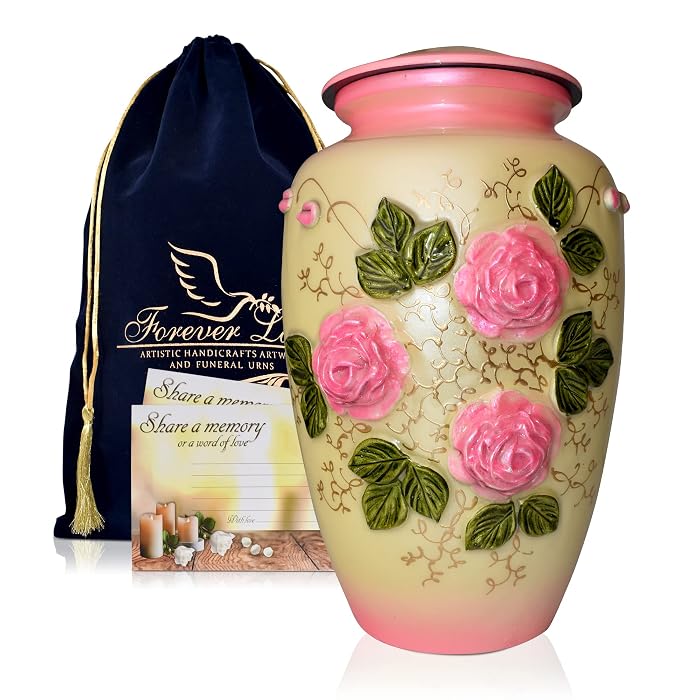 Buy Cremation Urn for Human Ashes Adult Female & Male | Our Decorative ...