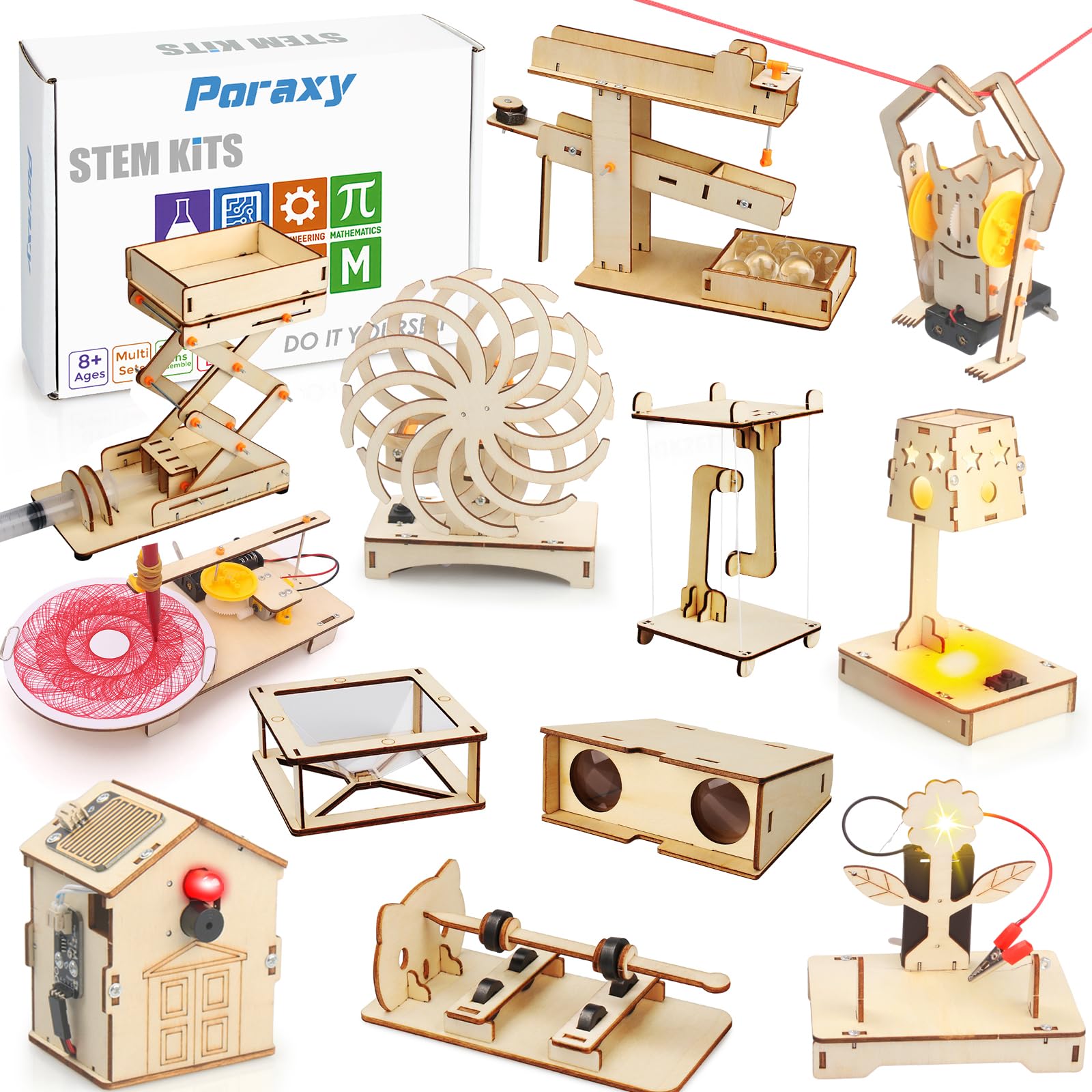 Amazon.com: STEM Science Kits for Kids 8-10-12, Toys for Ages 8-13 ...