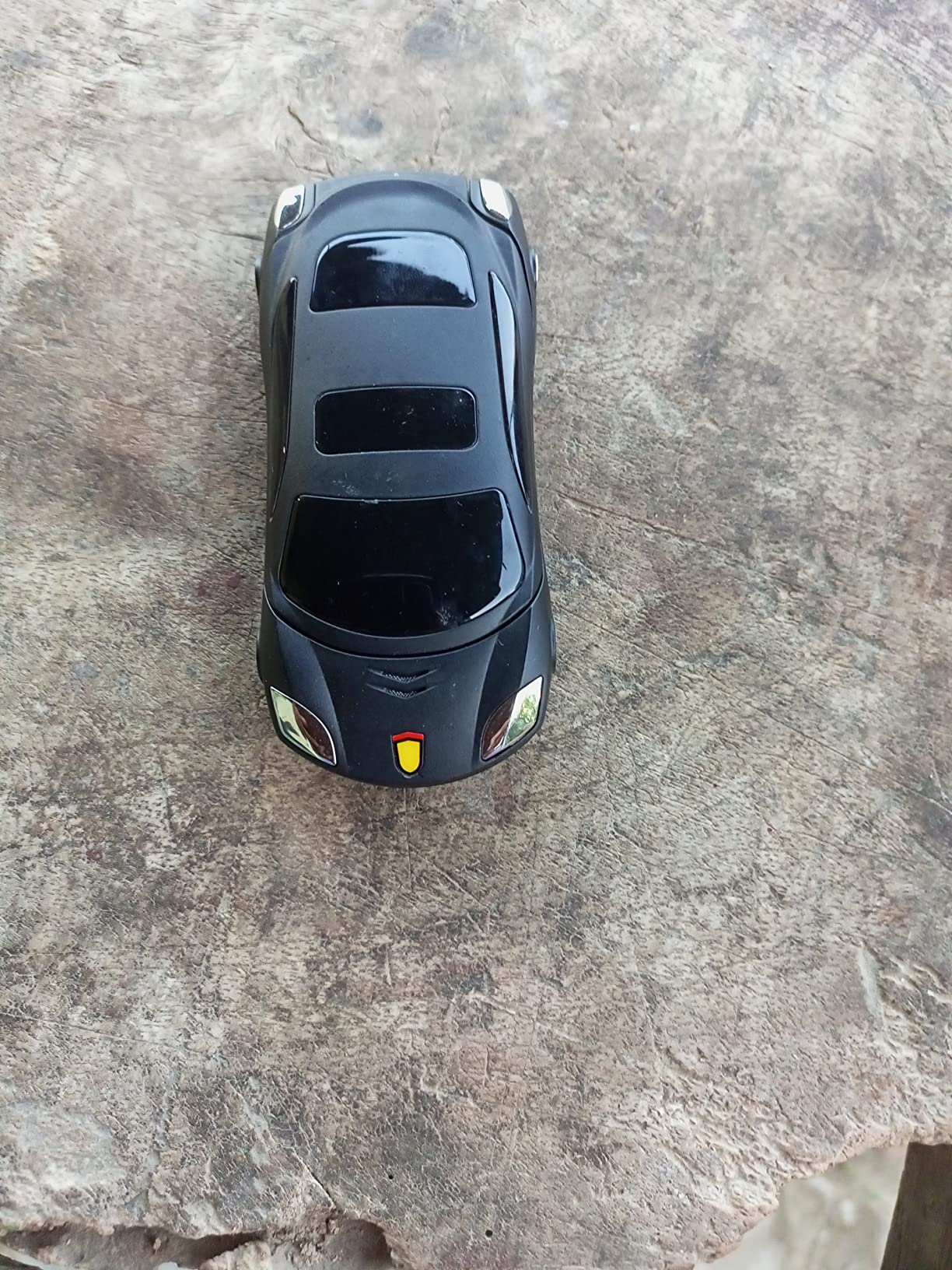 MTR CAR Shaped DUALSIM Mobile Phone(Black) Design-Ferrari : Amazon.in ...
