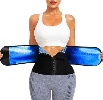 Amazon.com: LMCOB Sauna Waist Trainer for Women Waist Trimmer Corset ...