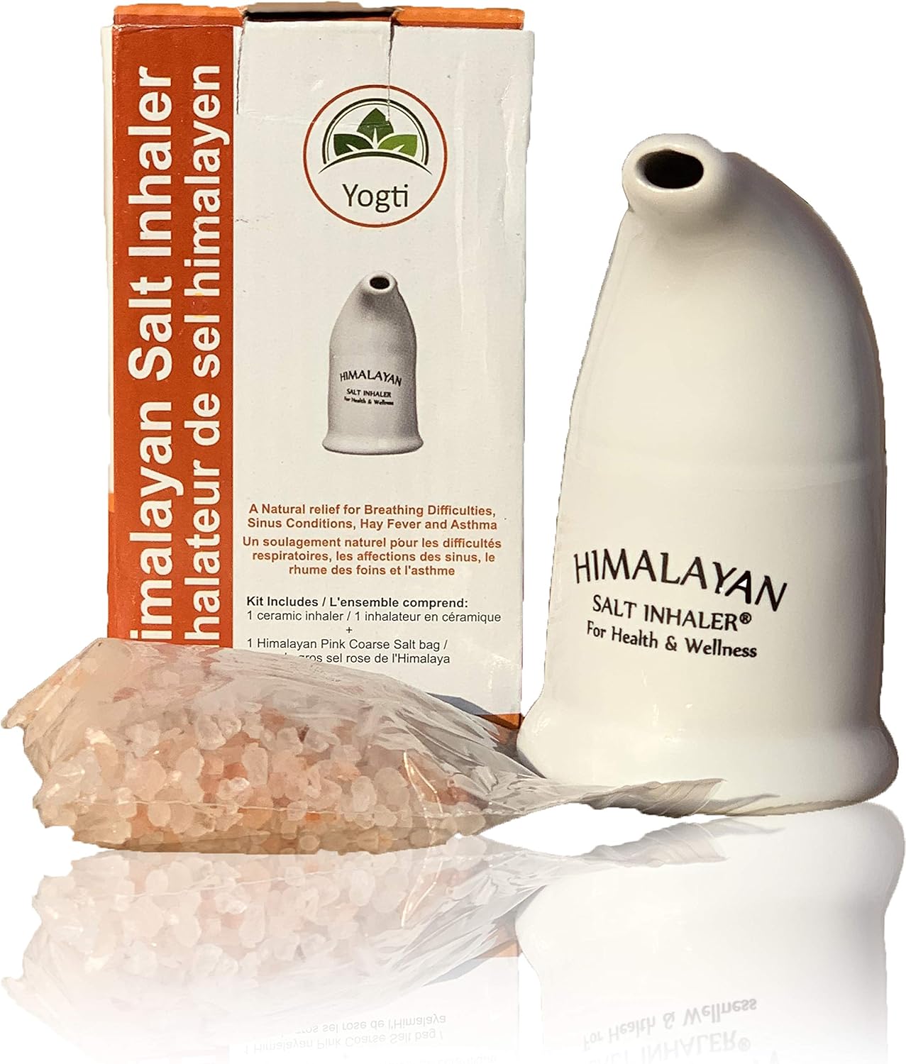 Yogti Himalayan Salt Inhaler with 100g Authentic Himalayan Pink Food ...
