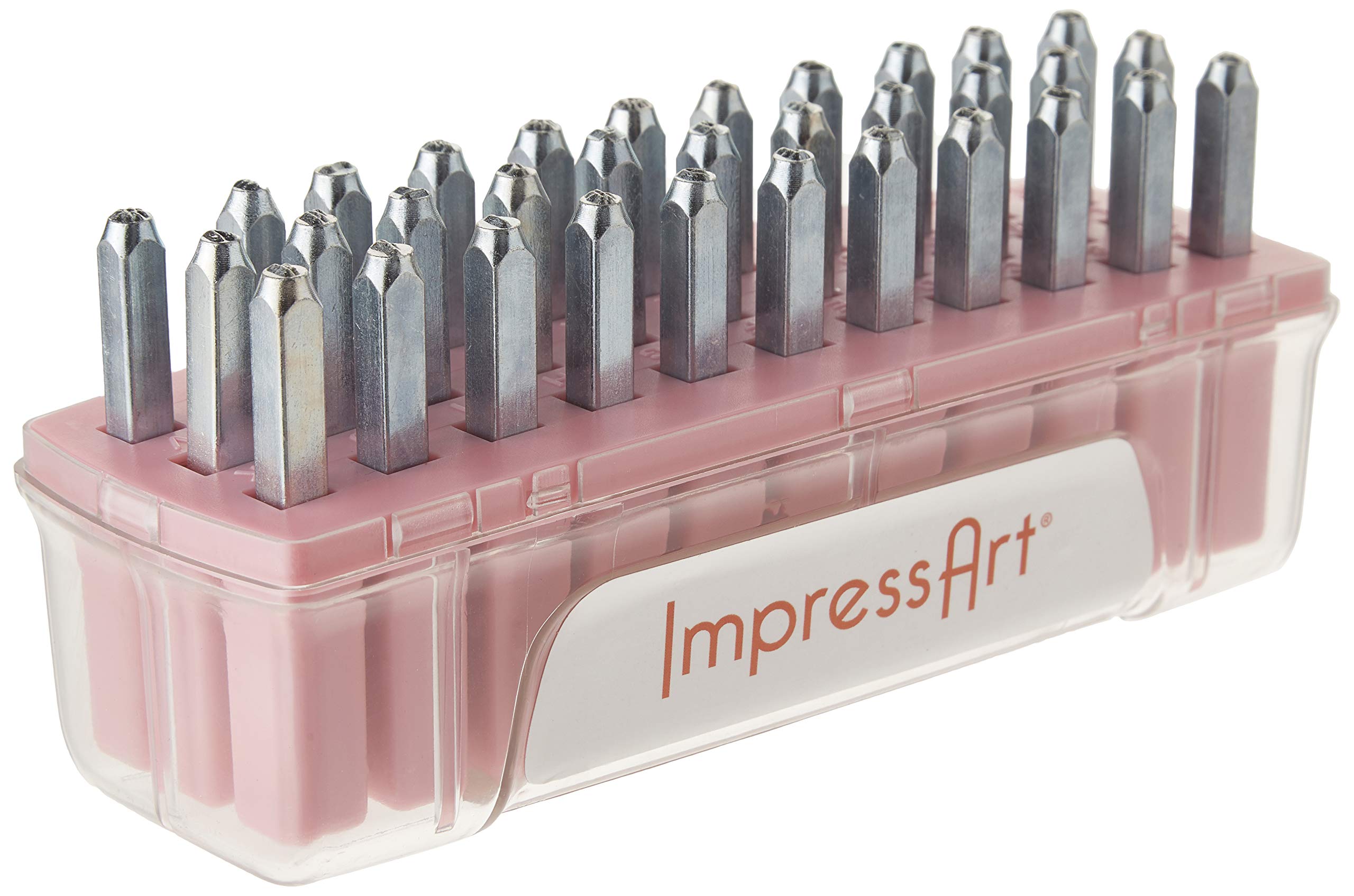 Buy ImpressArt Melody Uppercase Letter Metal Stamps Set, 3mm Online at ...