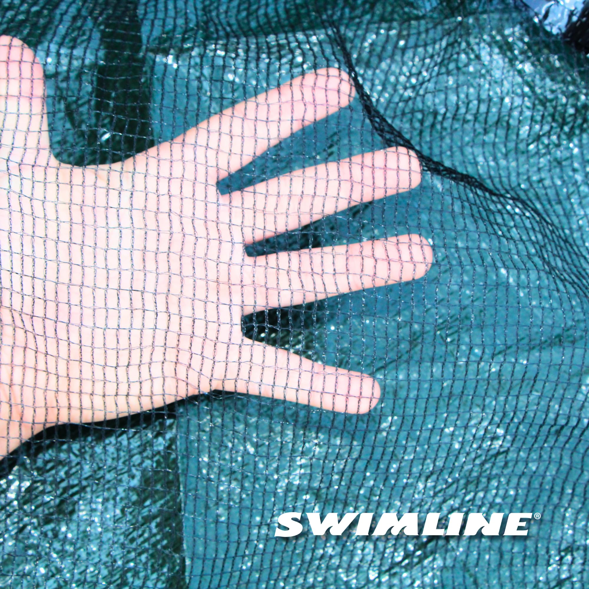 SWIMLINE HYDROTOOLS Leaf Net Heavy Duty Winter Leaf Net Pool Cover for ...