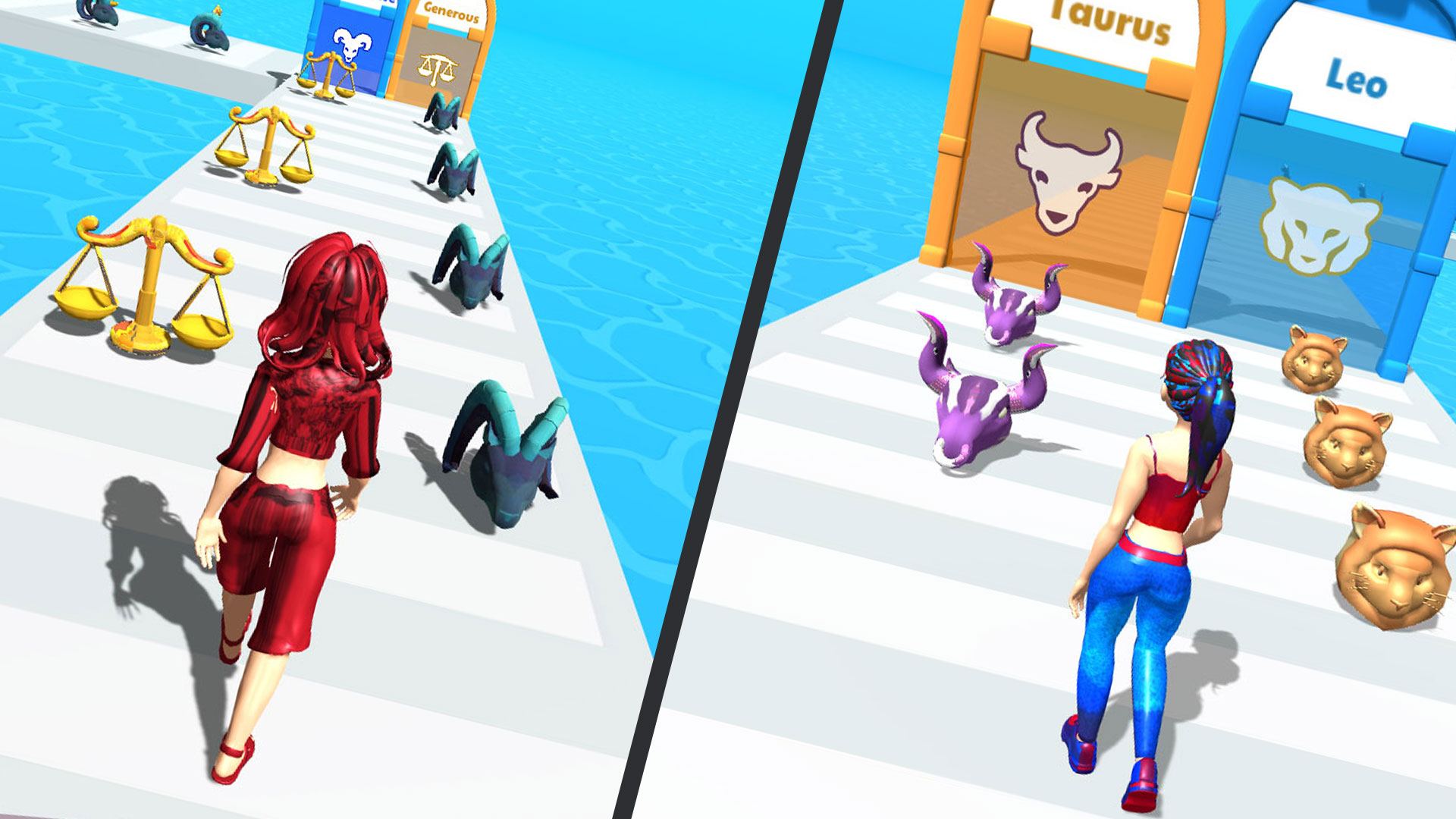 Zodiac Signs Runner! Truth Horoscope Rush 3D - Run through Horoscope ...