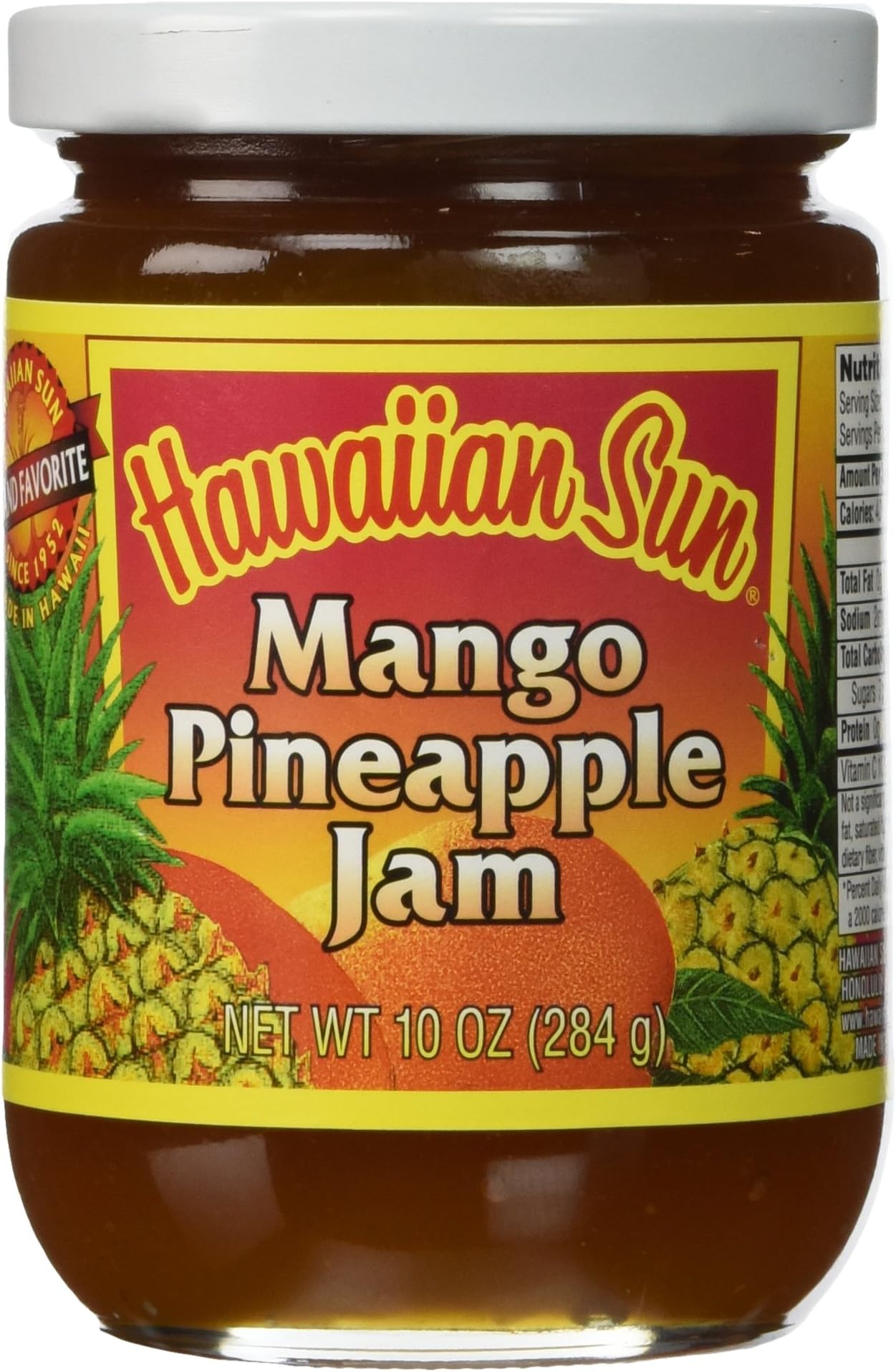 Amazon.com: Hawaiian Sun Mango Pineapple Jam (Made in Hawaii) by ...