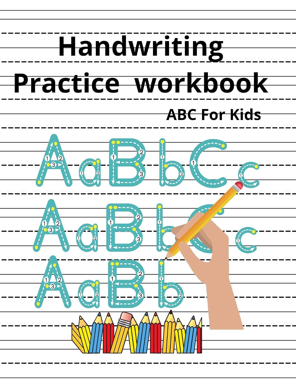 ABC Handwriting Practice workbook for Kids: Alphabet Letter Tracing ...