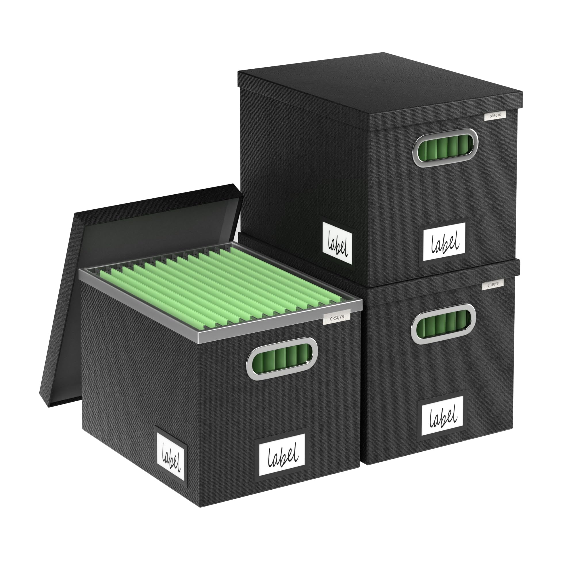 Amazon.com: GRSQYS File Organizer Box File Boxes for Hanging Files with ...