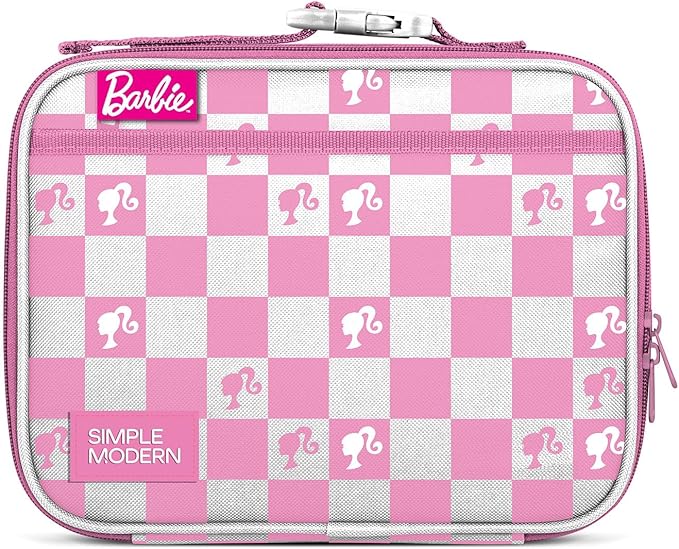 Amazon.com: Simple Modern Mattel Barbie Kids Lunch Box for School ...