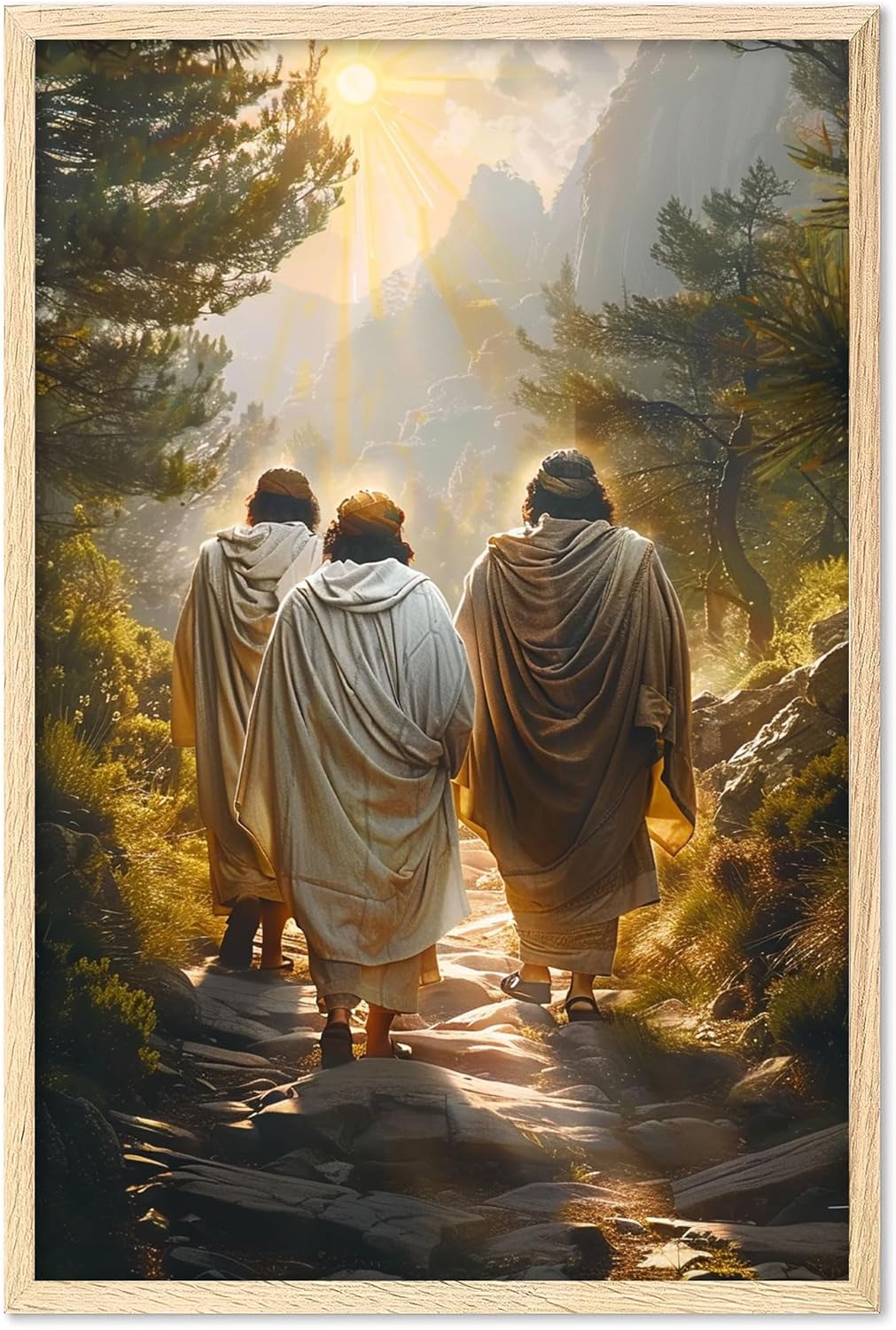 Amazon.com: Jesus with Disciples Poster - 11x14 to 24x36 Inch Unframed ...