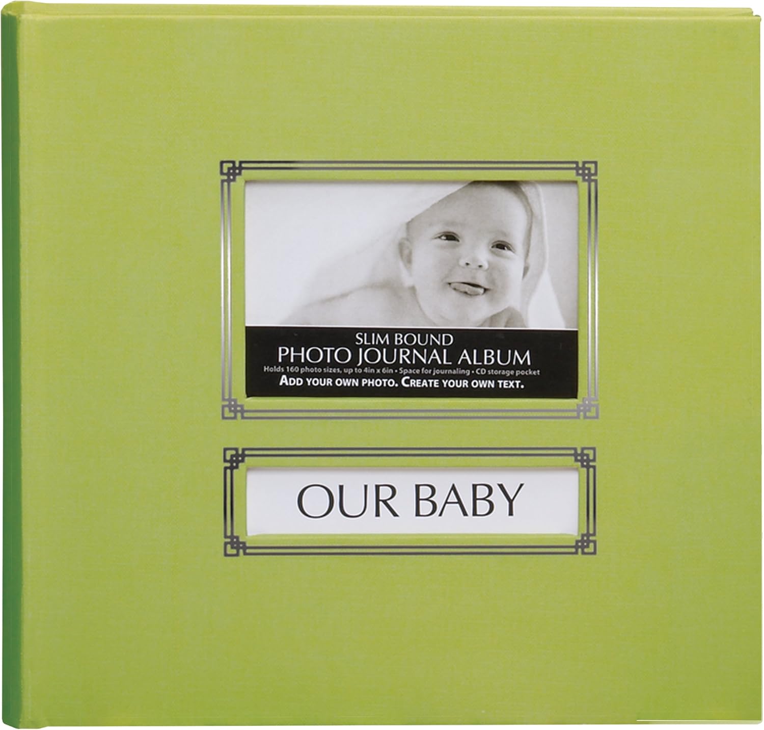 Amazon.com: CR Gibson Slim Bound Photo Journal Album, 9-Inch by 8.875 ...