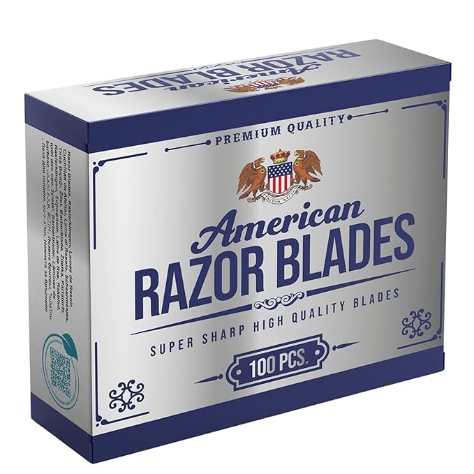 Amazon.com: American Razor Blades by The Shave Factory - Super Sharp ...