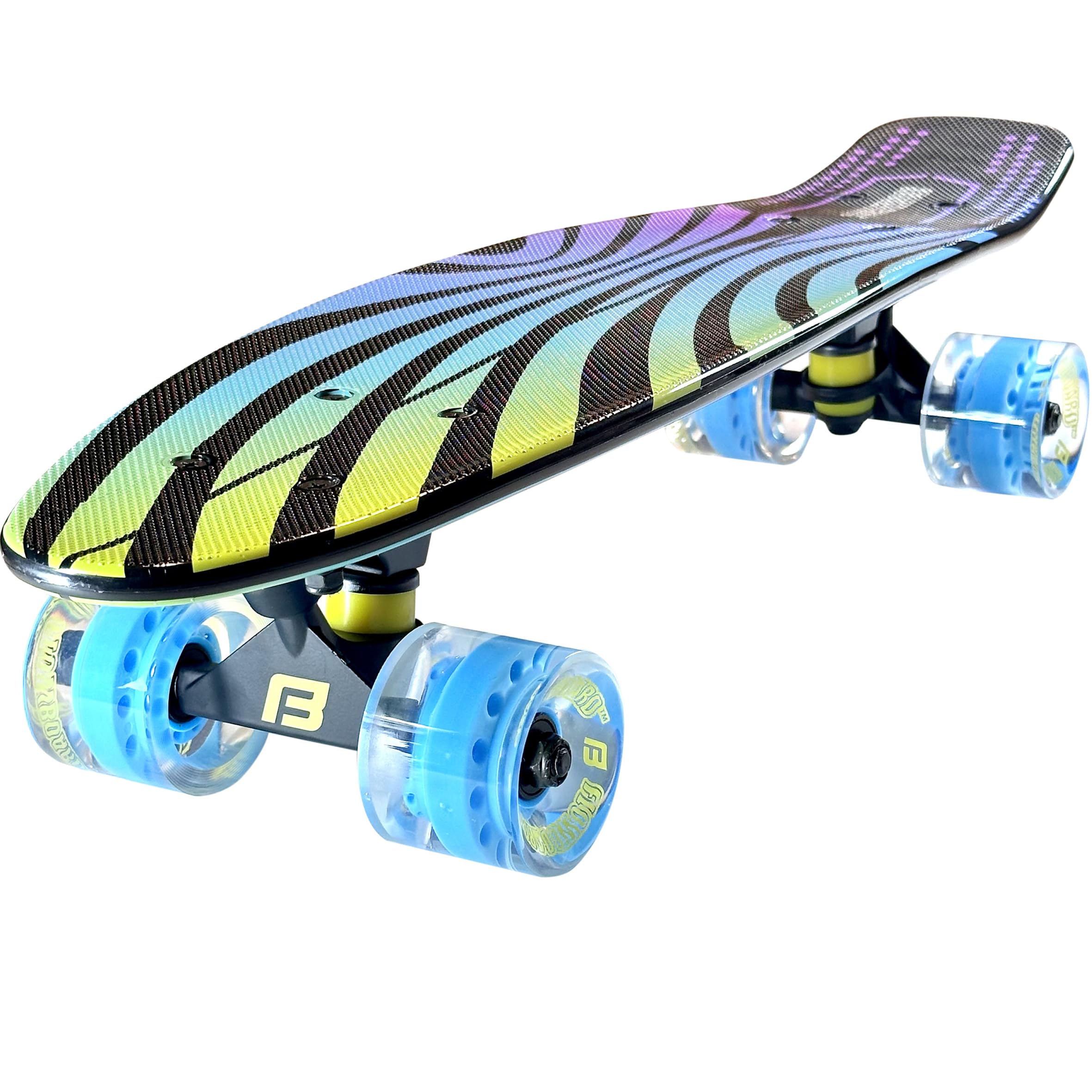 Amazon.com : Kids Skateboard Complete Flowboard Skate Board W/Trucks ...