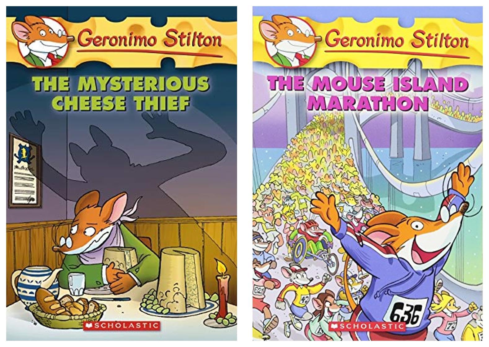 Buy GERONIMO STILTON #31 THE MYSTERIOUS CHEESE THIEF & The Mouse Island ...
