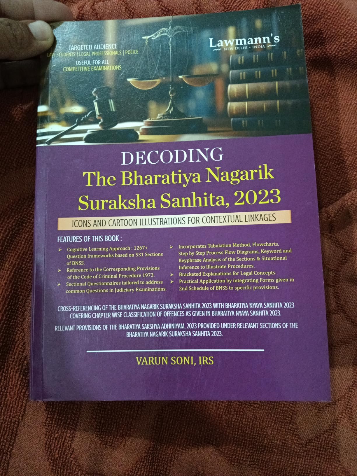 Buy LAWMANN'S Decoding The Bharatiya Nagarik Suraksha Sanhita, 2023 | Icons and Cartoon ...