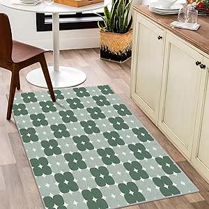 Amazon.com: Modern Geometric Washable Rugs for Living Room Rug 3x4 ...